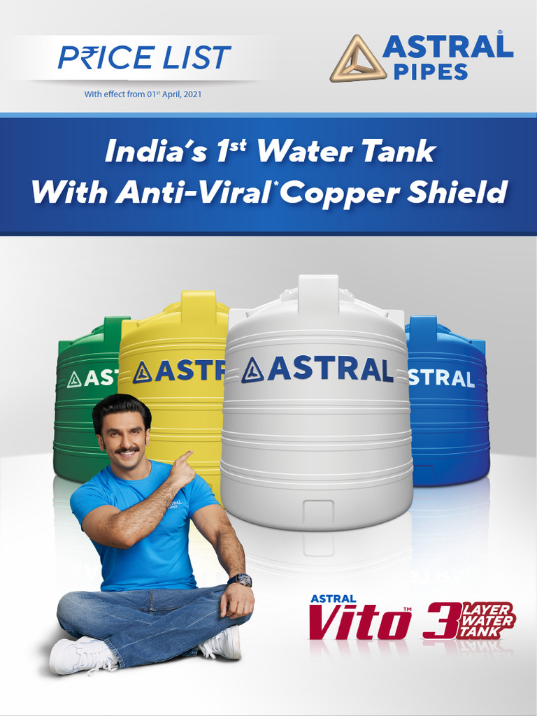 Astral-Tanks-Price-List-Vito | PDF | Microbiology | Biology