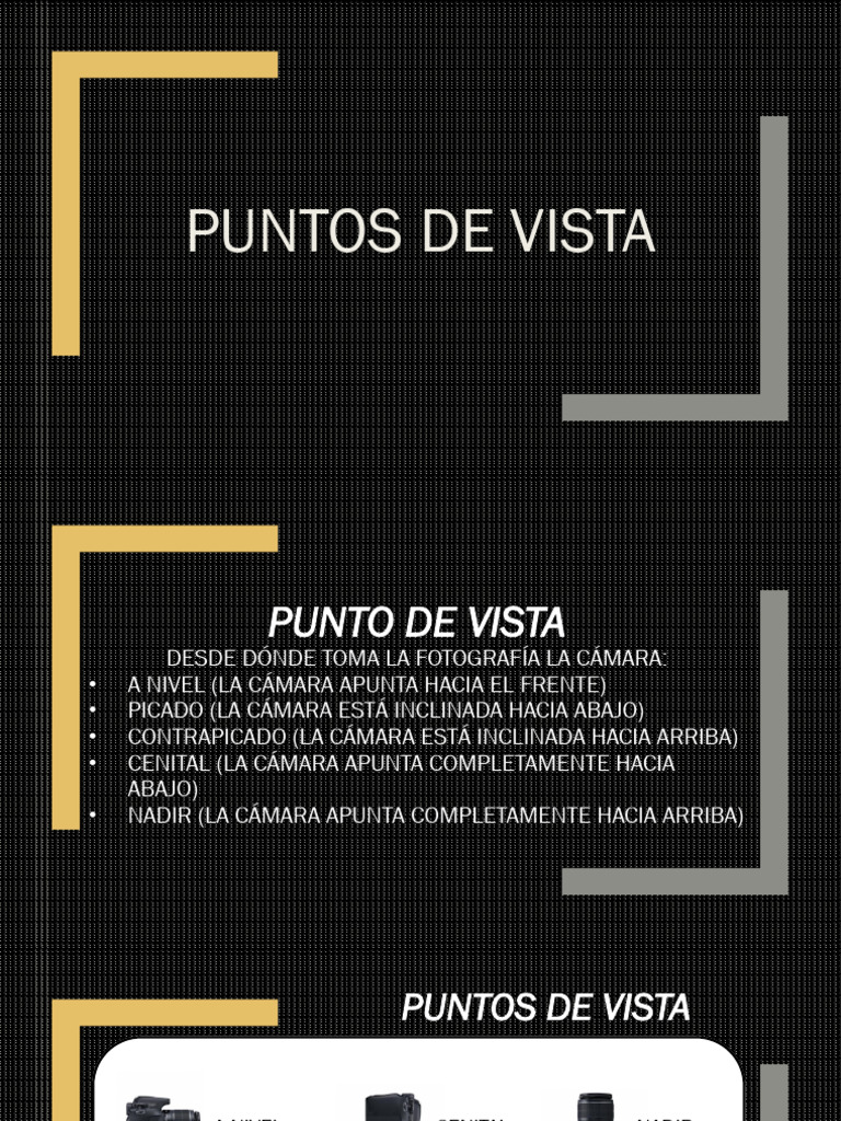 Planos Puntos de Vista y Composicion | Descargar gratis PDF | Fotógrafo