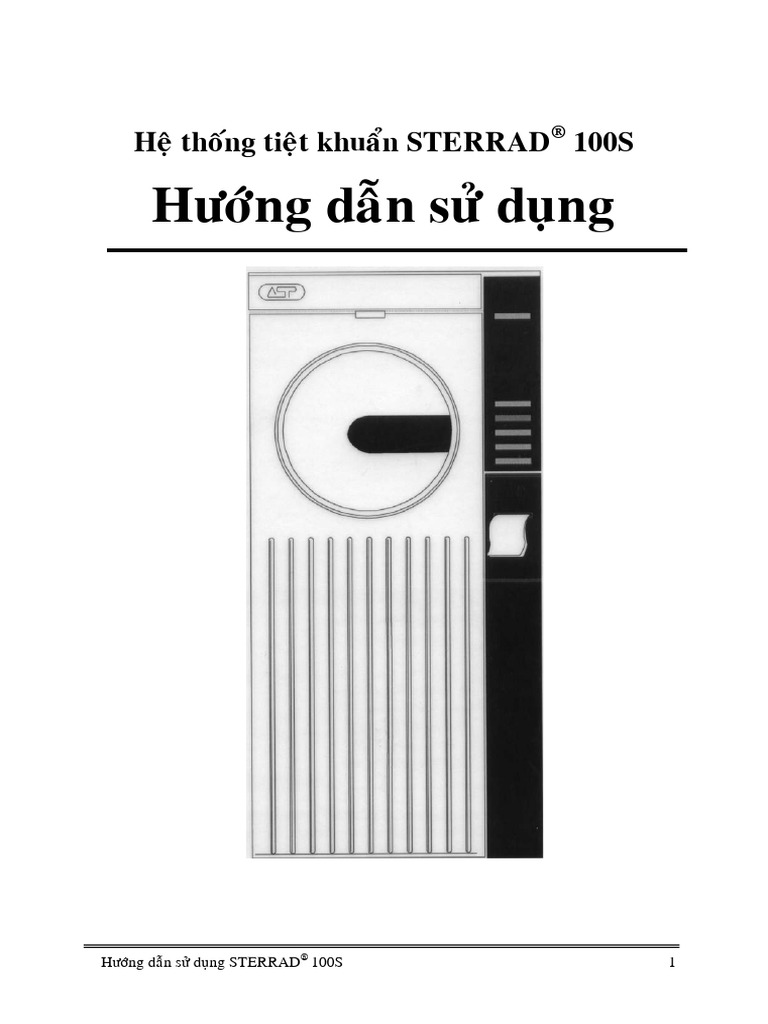 User Guide STERRAD 100S (VNmese) | PDF