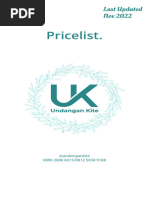 Ukuran Undangan Pernikahan Lengkap | PDF