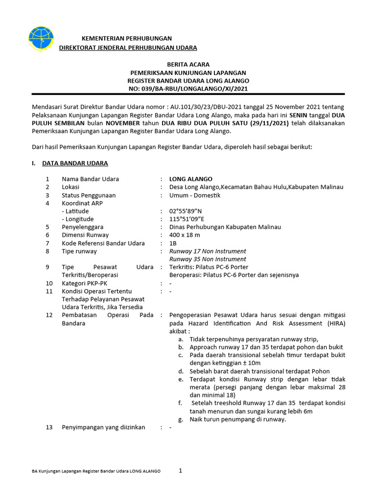 BA RBU Long Alango | PDF