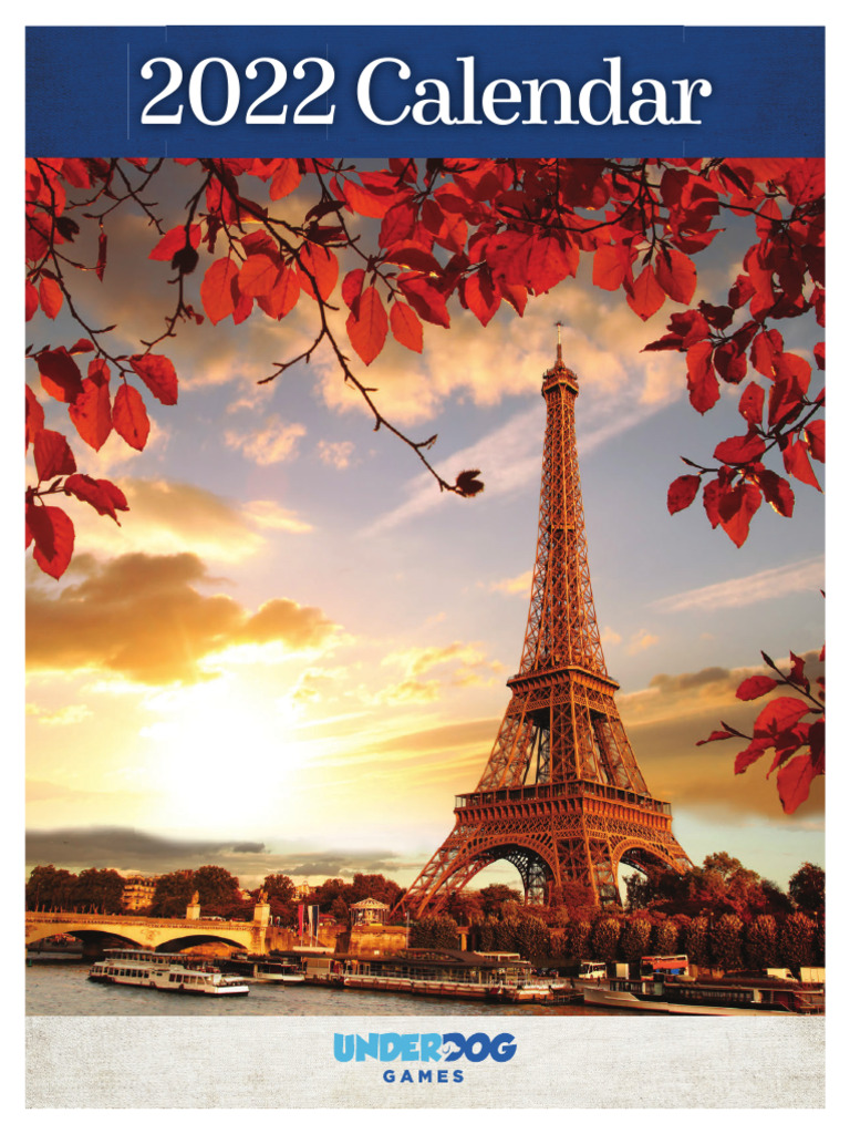 2022 World Travel Calendar UG | PDF
