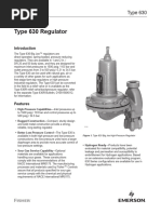 Fisher™ 133 Series Pressure Reducing Regulators | PDF | Valve ...