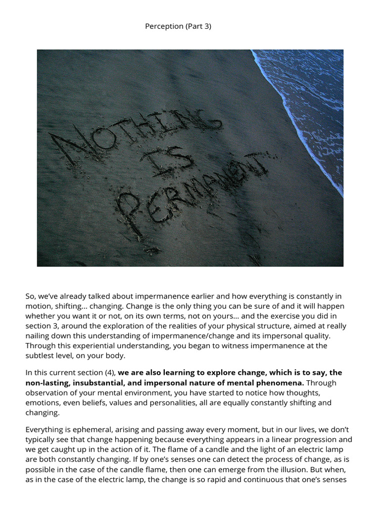 5.8 Perception (Part 3) | PDF | Experience | Mind