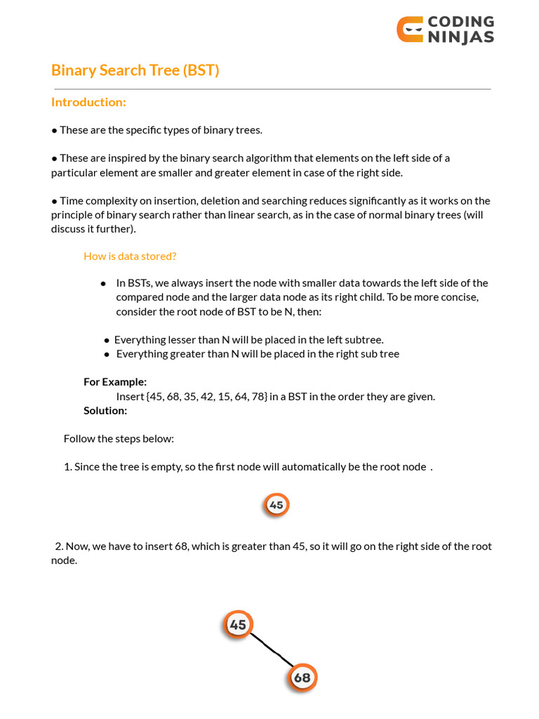 Bst I Download Free Pdf Algorithms And Data Structures Computer Programming