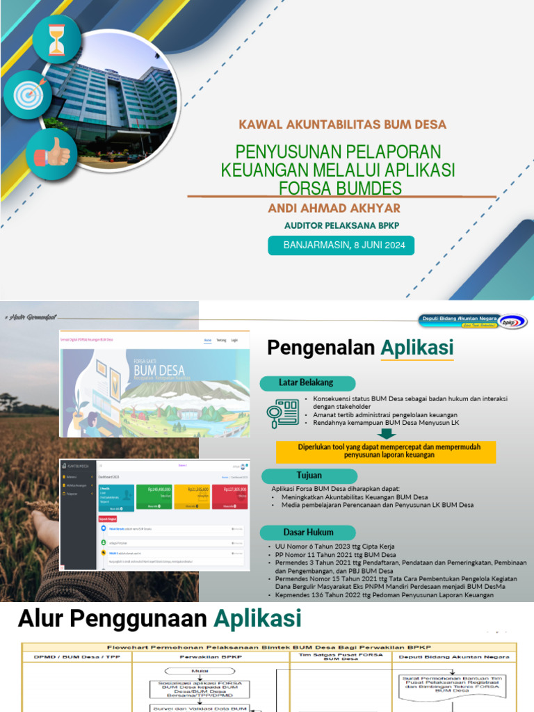 Bahan Paparan Forsa BUM Desa - Kemendagri 8 Juni 2024 | PDF