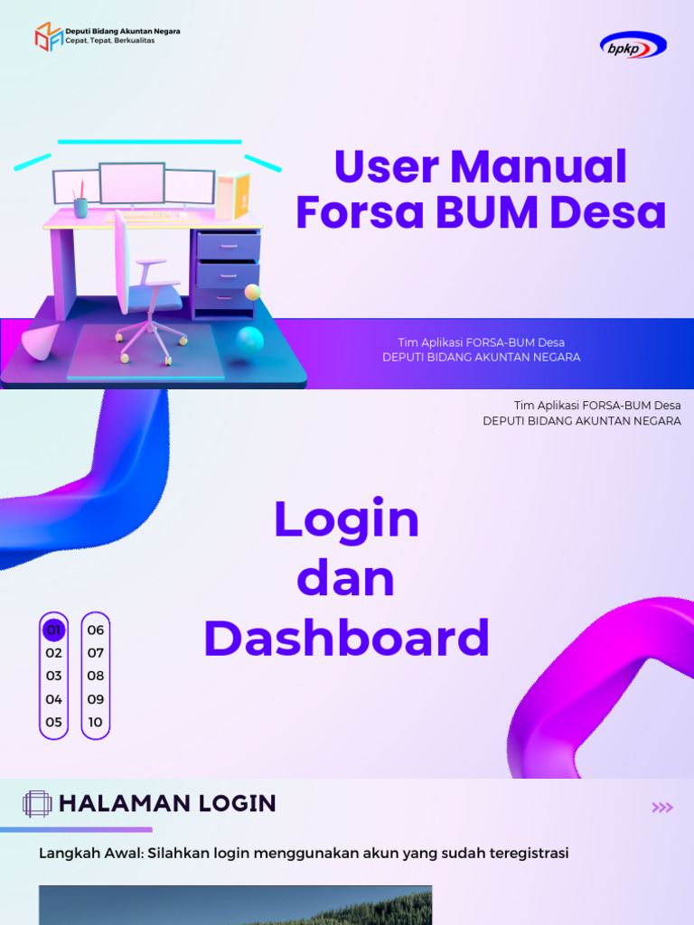 Manual Book FORSA BUM Desa | PDF