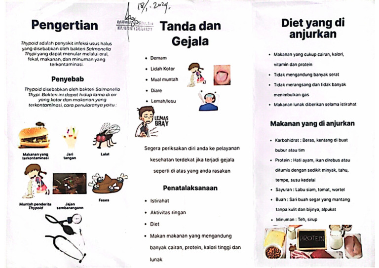 Leaflet Typoid 3 | PDF