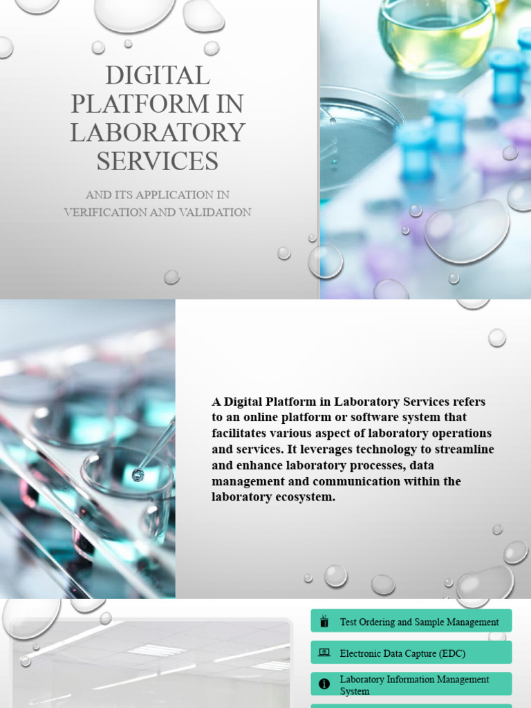 Digital Laboratory Services | PDF | Electronic Health Record | Automation