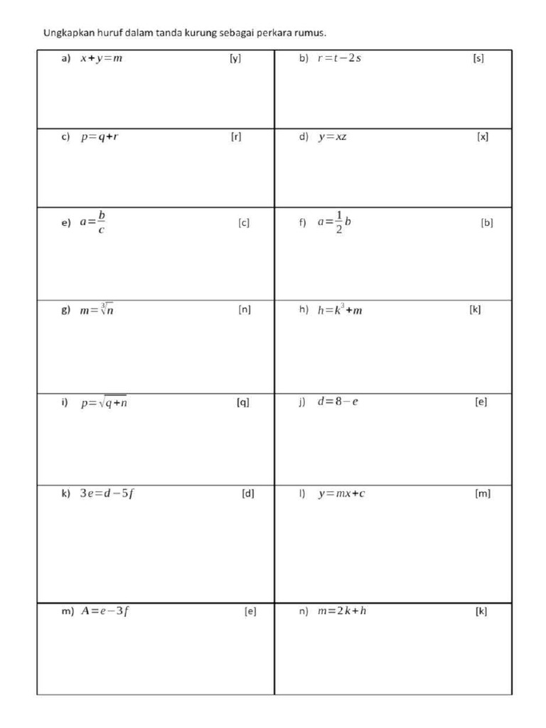 Latihan Math | PDF