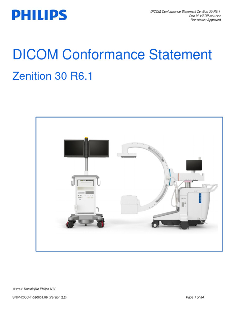 Philips Zenition | PDF | Interoperability | Imaging