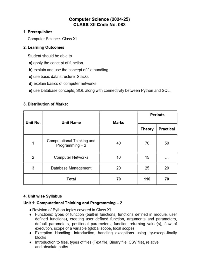 Cs May | PDF | Computer Network | Relational Model