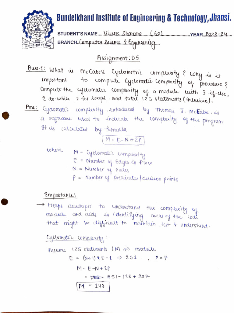 SE assignment 4 (3) | PDF