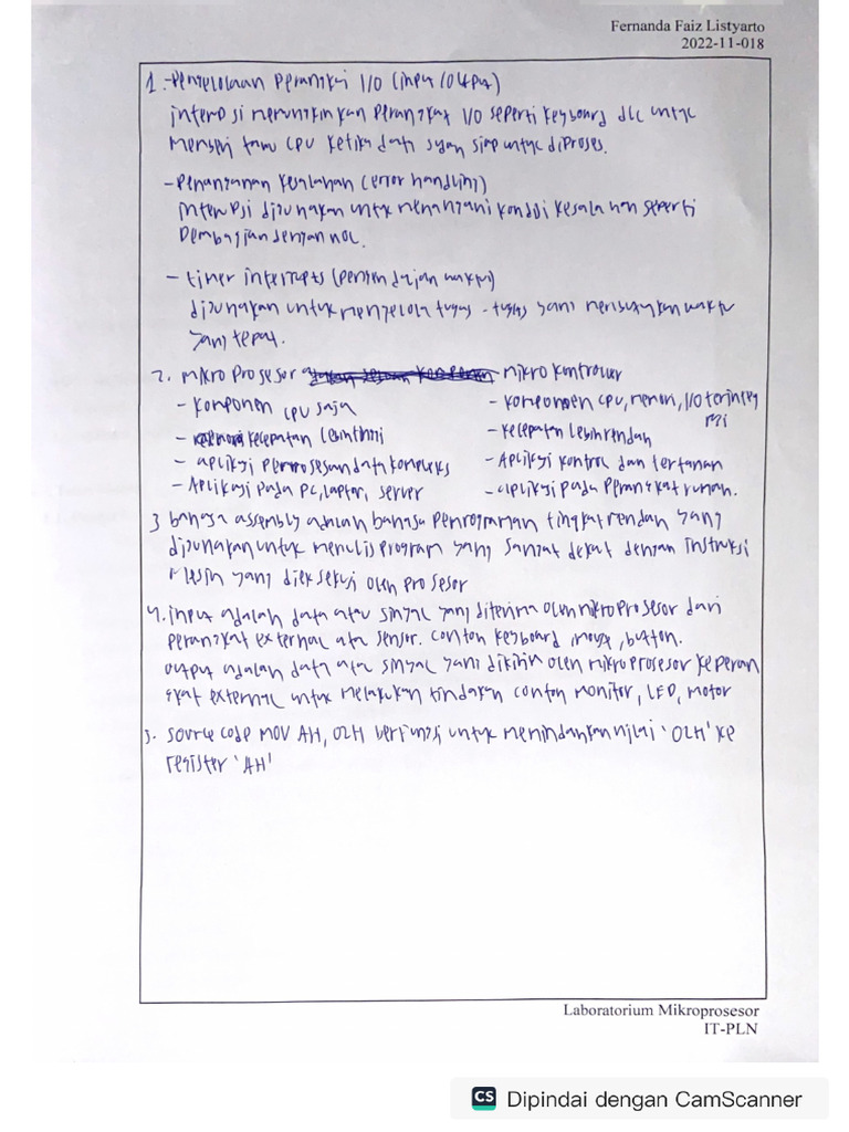 TR1 B12 Fernanda Faiz Liatyarto 20221101 | PDF