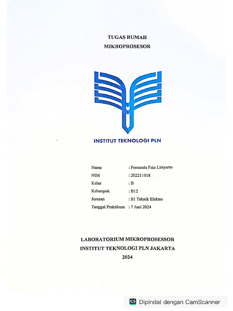 TR1 B12 Fernanda Faiz Listyarto 20221101 | PDF