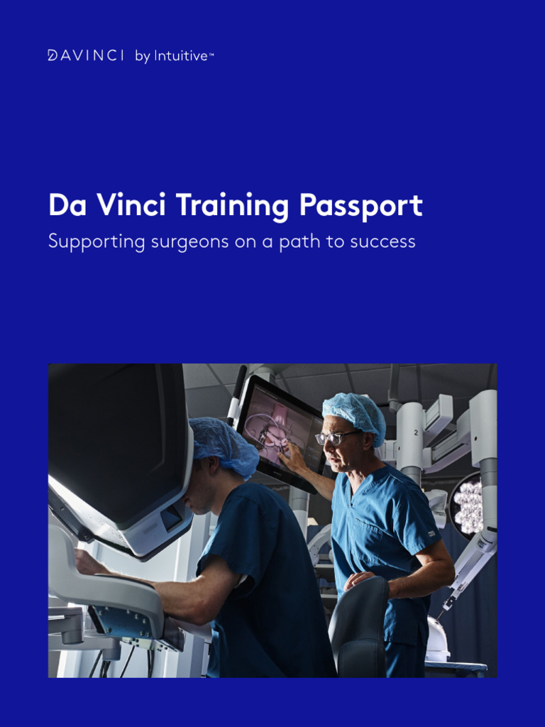 Intuitive - Training Passport Brochure | PDF | Surgery | Clinical Medicine