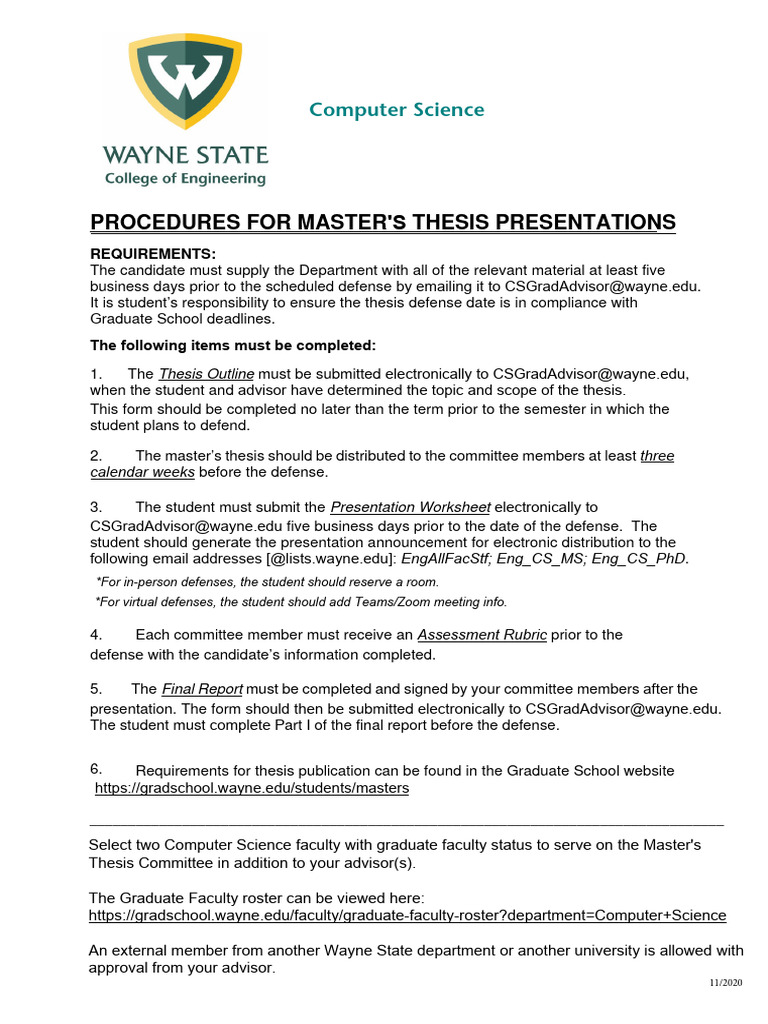 Ms Thesis Defense | PDF | Thesis | Knowledge