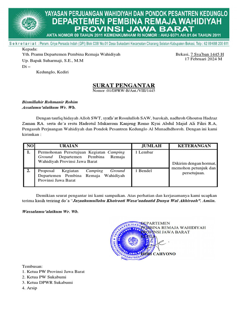 Proposal Kegiatan Camping Ground | PDF