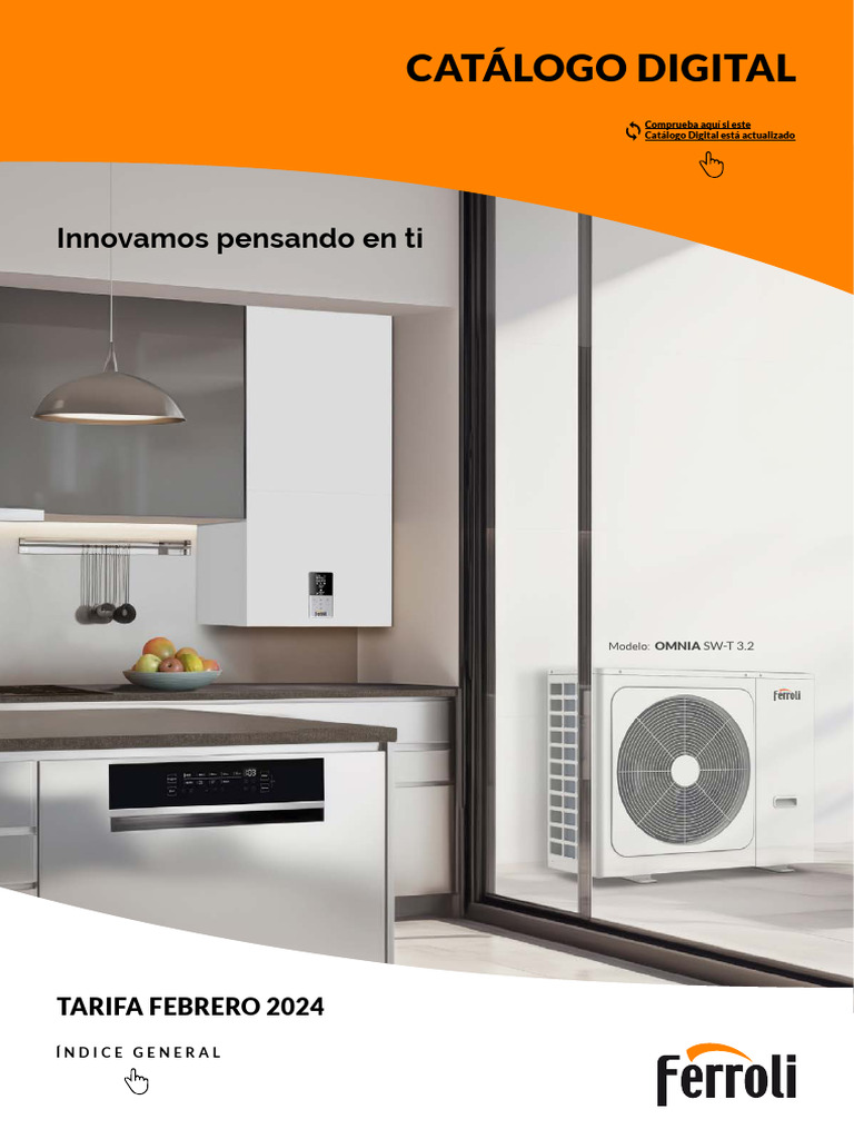 Catalogo-Tarifa-Digital Ferroli 2024 | PDF | Aplicación movil | Ingeniería electromecánica