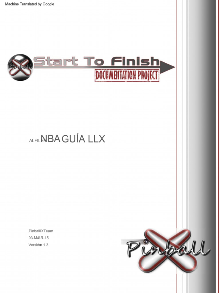 PinballX - S2F - CASTELLANO Documentation Rev 1.3para Traducir | PDF ... PinballX - S2F - CASTELLANO Documentation Rev 1.3para Traducir | PDF ...