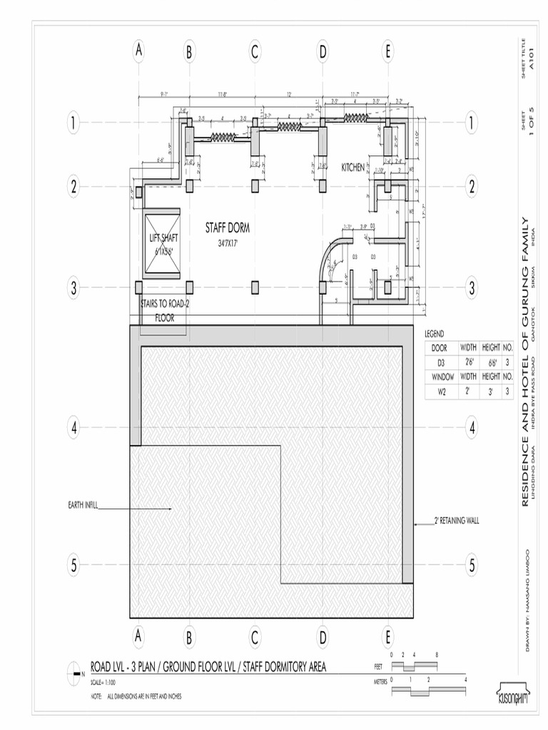 R-3 Floor GFC Construction Drawings 23-03-24 | PDF