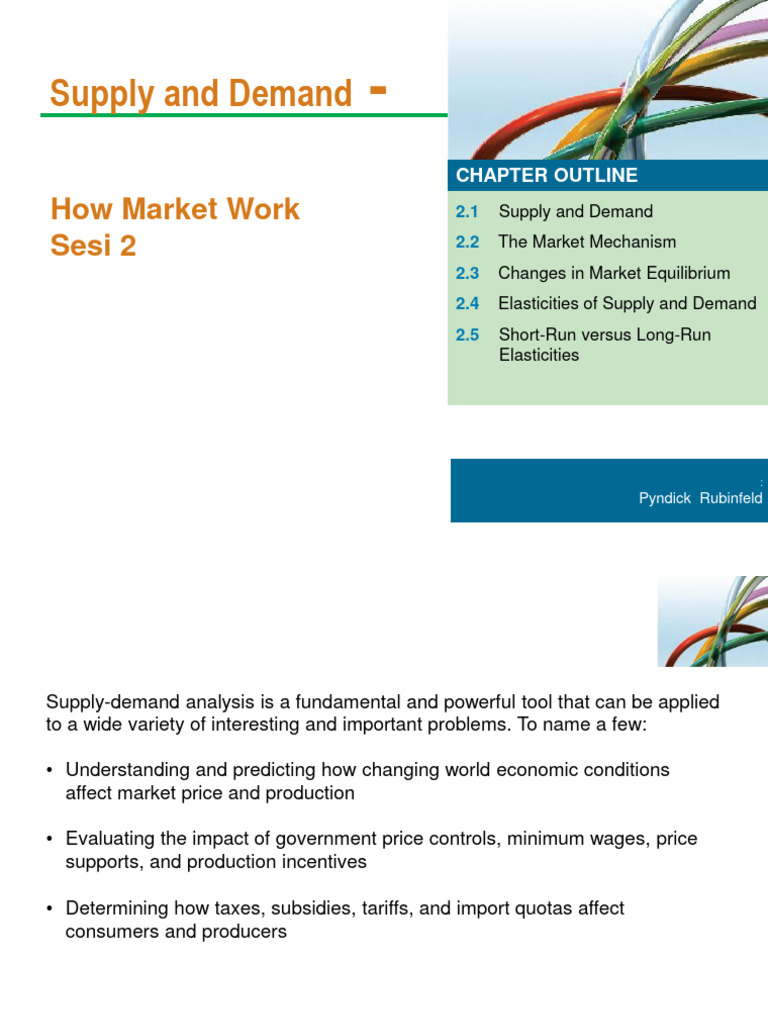 Sesi 2 Supply and Demand-How Market Work Jan 2024 | PDF | Demand ...