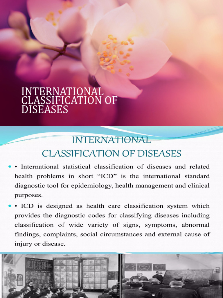 Overview of ICD-10 and ICD-11 Structure | PDF
