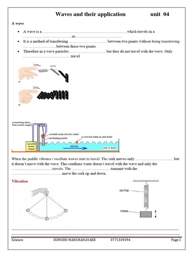 Waves and Optics | PDF | Waves | Electromagnetic Radiation