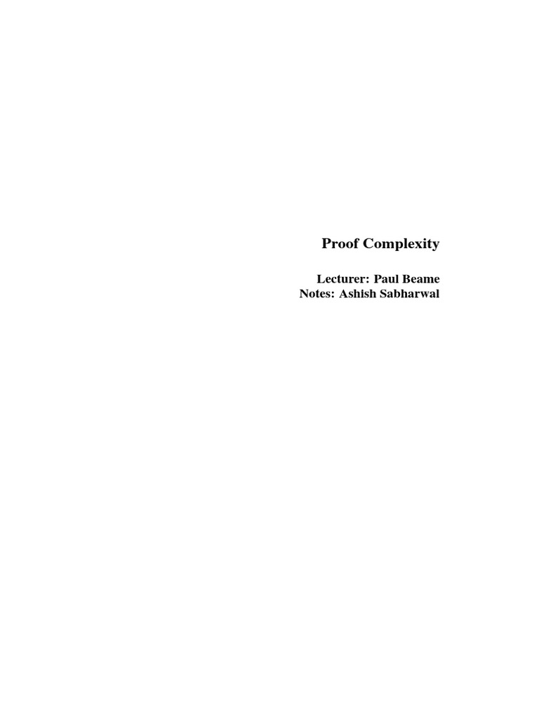 Lec Pdf Computational Complexity Theory Theoretical Computer Science 6142