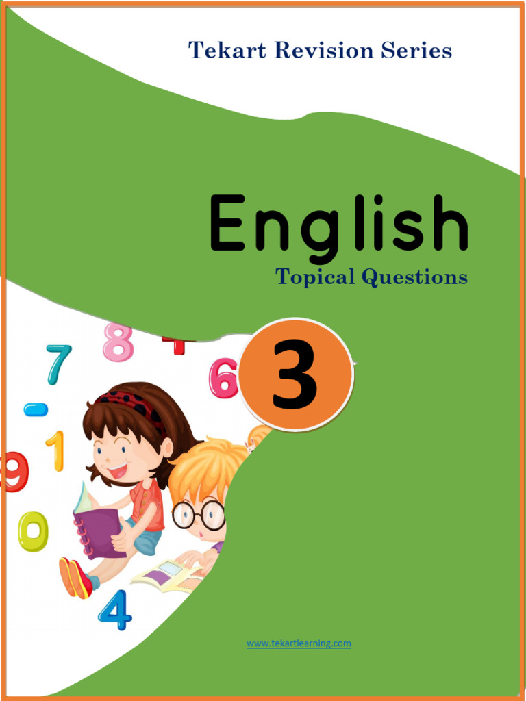 P.3 Eng Topical Question | PDF | Soil