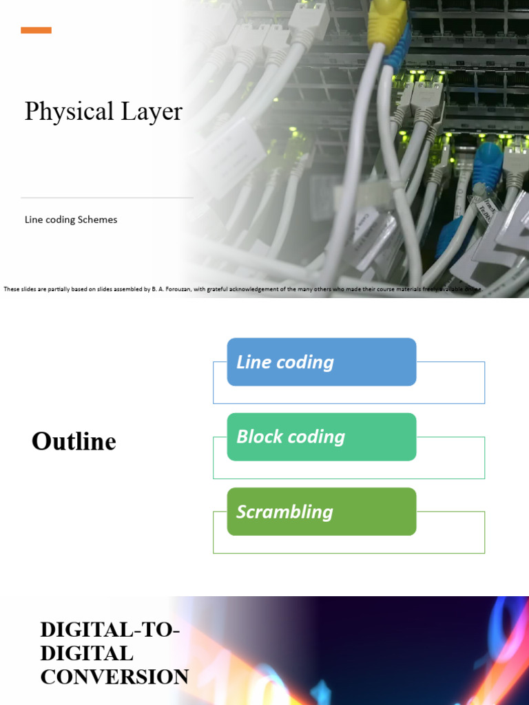 Lecture-7 Linecoding | PDF | Bit Rate | Electronics