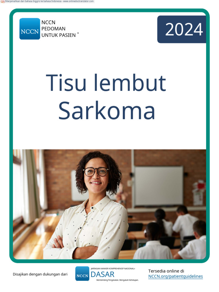 Sarcoma NCCN 2024 Patient - En.id | PDF