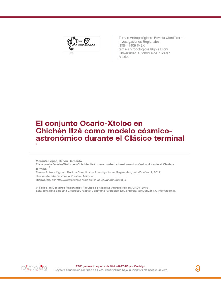 El Conjunto Osario Xtoloc en Chichén Itzá Como Modelo Cósimo Astronómico Duarante El Clasico ...