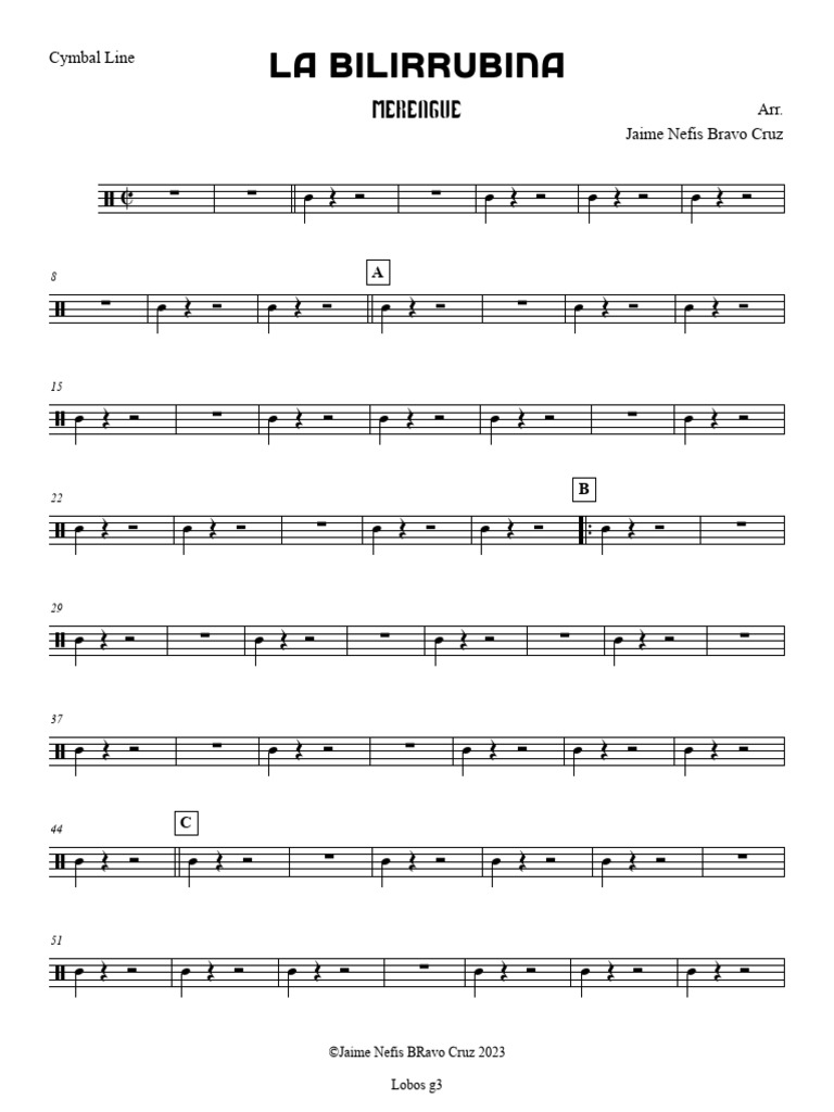 Bilirubina - Cymbal Line | PDF