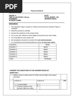 PES3701 Examination OctNov 2024 | PDF | Learning | Physical Education