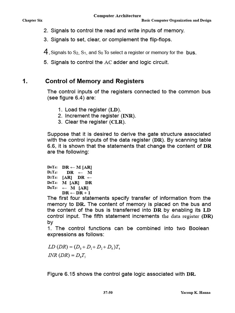 COmputer Organization | PDF | Logic Gate | Bit