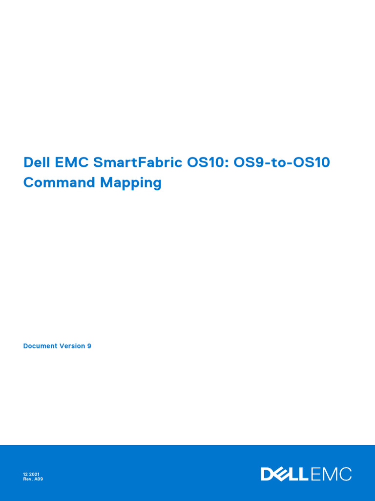 Techsheet Os10 5 3 0 Os9 Pub en Us | PDF | Ip Address | Port (Computer ...