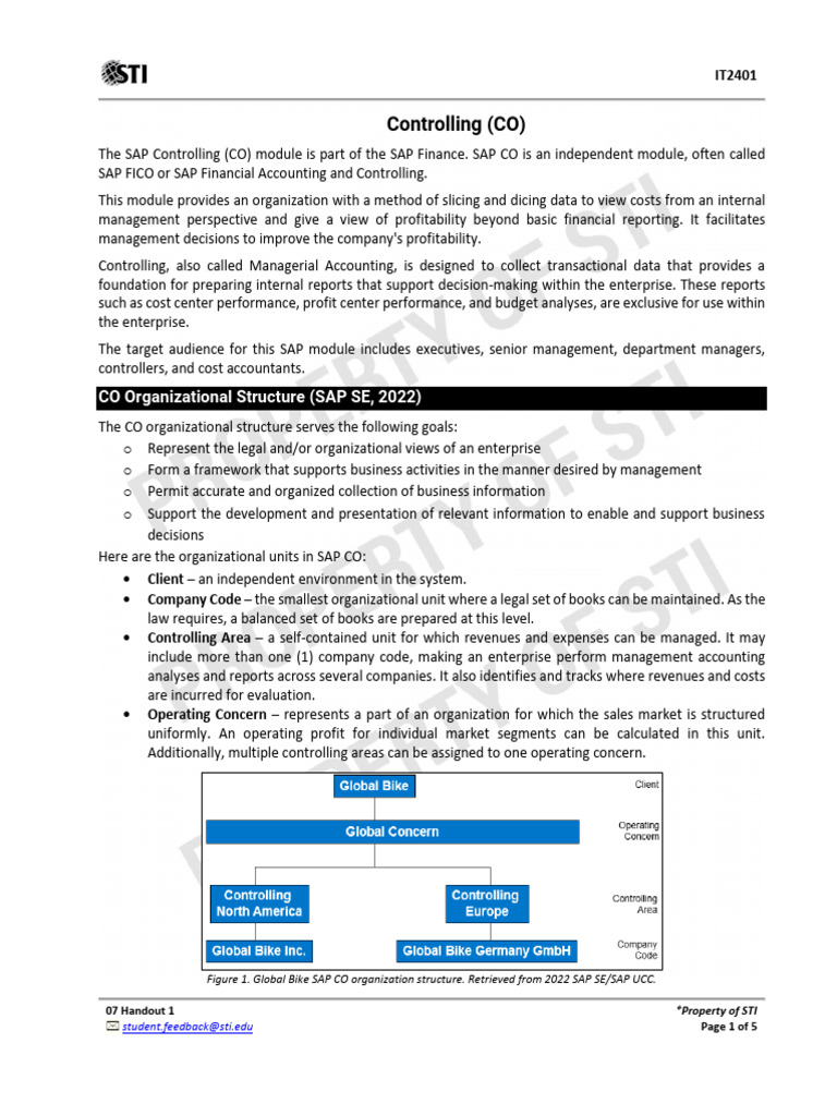 07 Handout 1 | PDF | Cost | Revenue