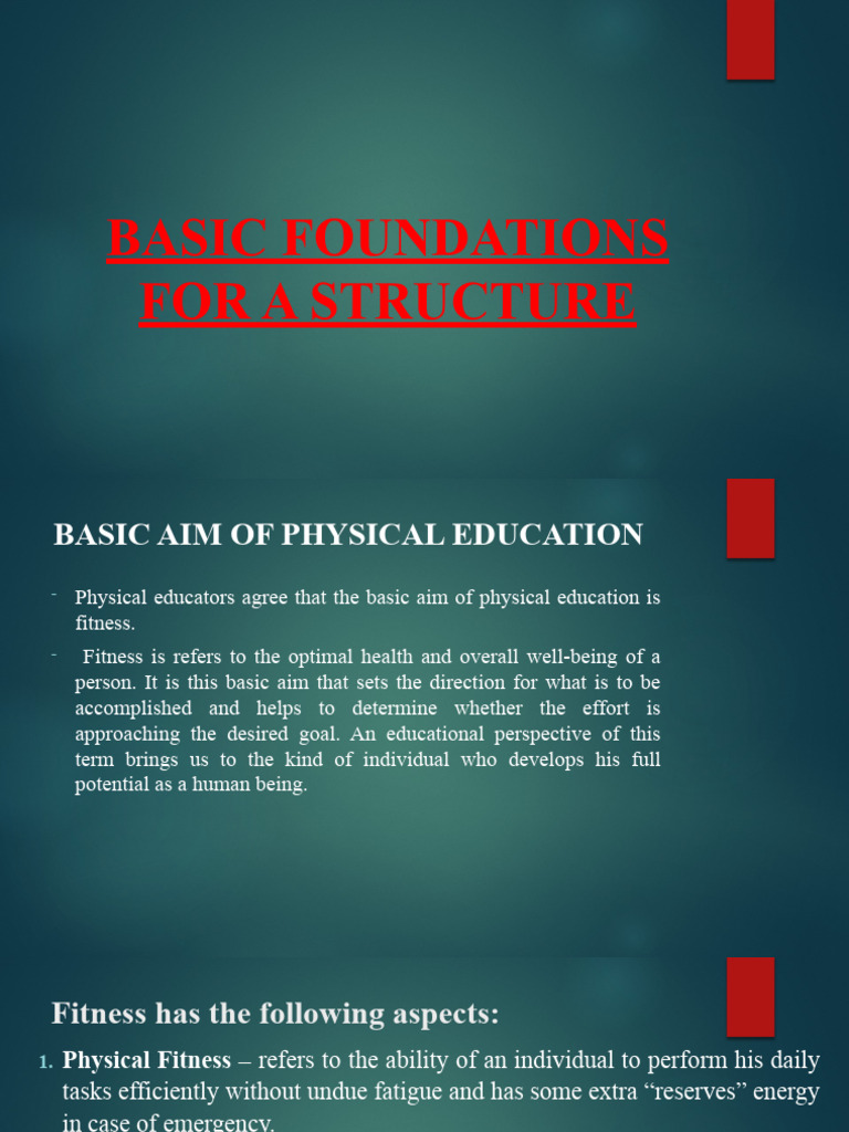 BASIC FOUNDATIONS FOR A STRUCTURE | Download Free PDF | Physical ...
