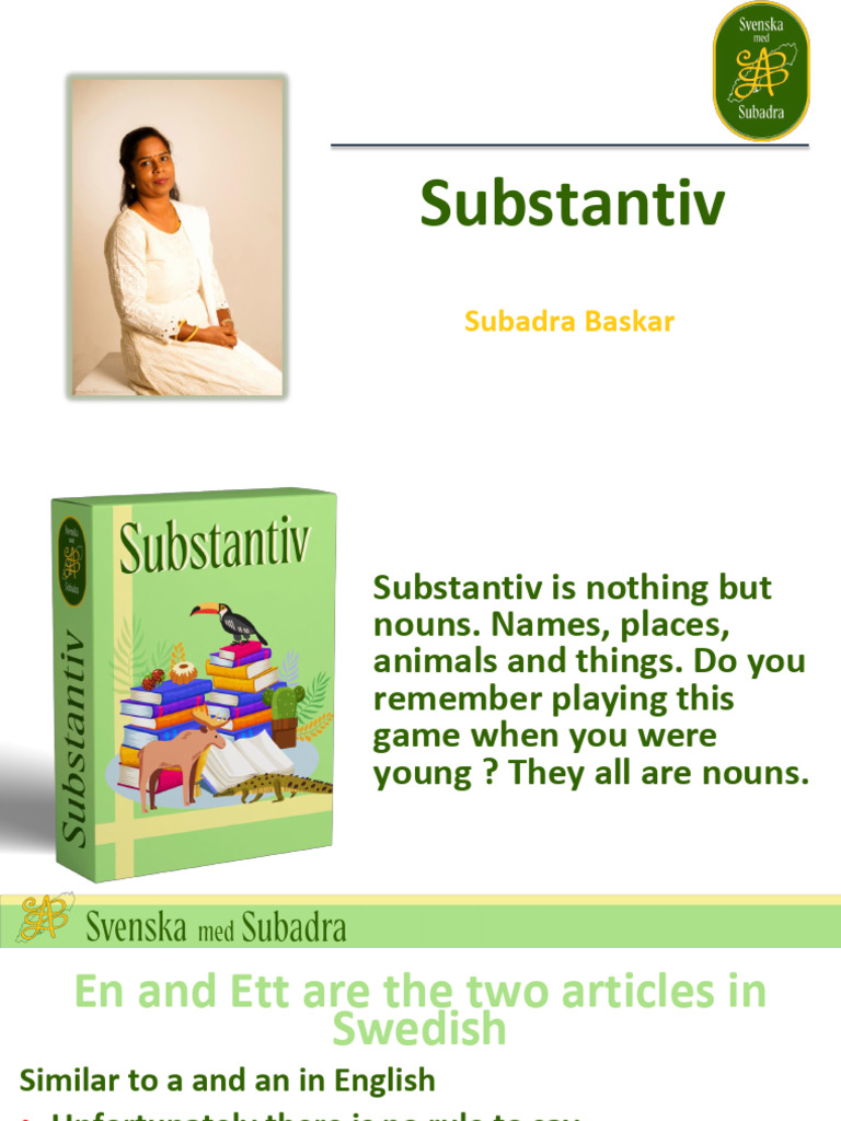 Substantiv | PDF | Grammatical Number | Plural
