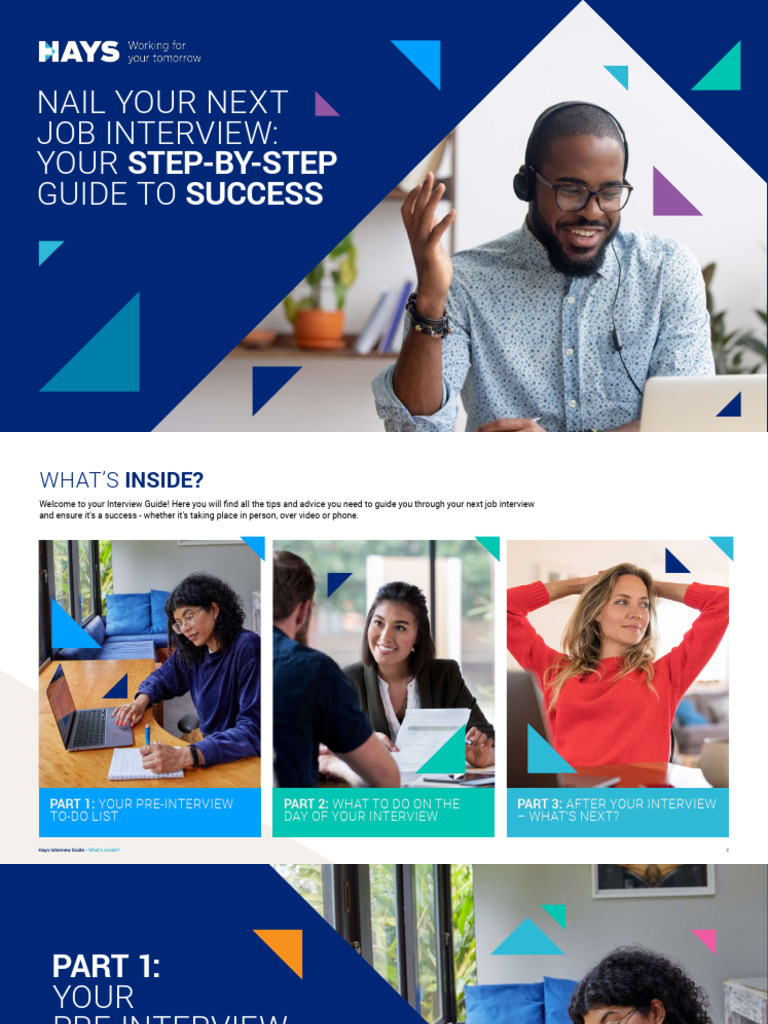 Checklist to Nail Your Next Job Interview | PDF | Job Interview ...