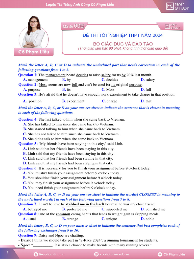 English Grammar Test for High School Students | PDF | Allergy | Foods