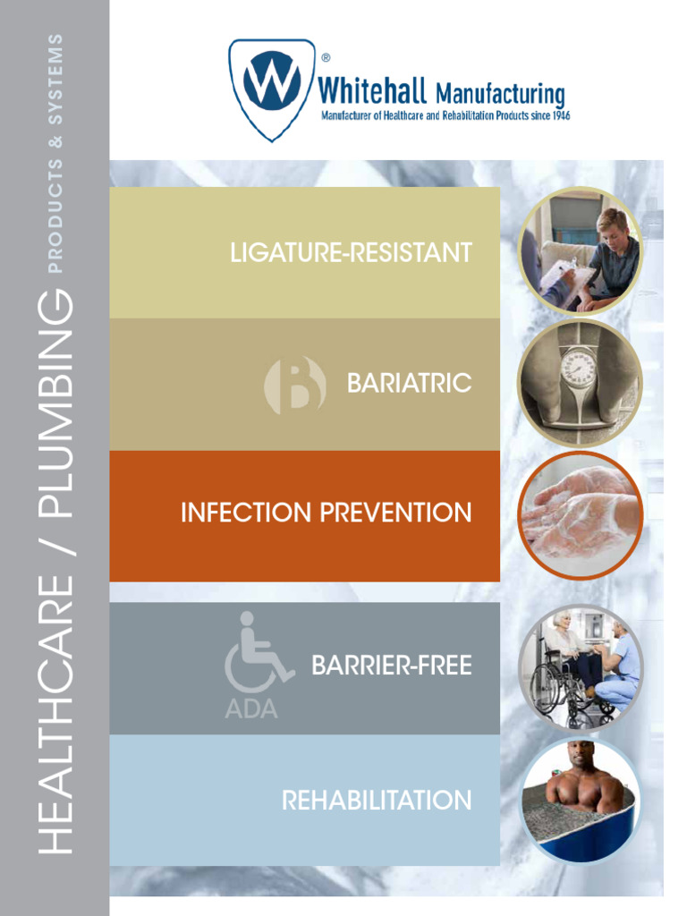 Whitehall Healthcare Brochure | PDF | Sink | Toilet