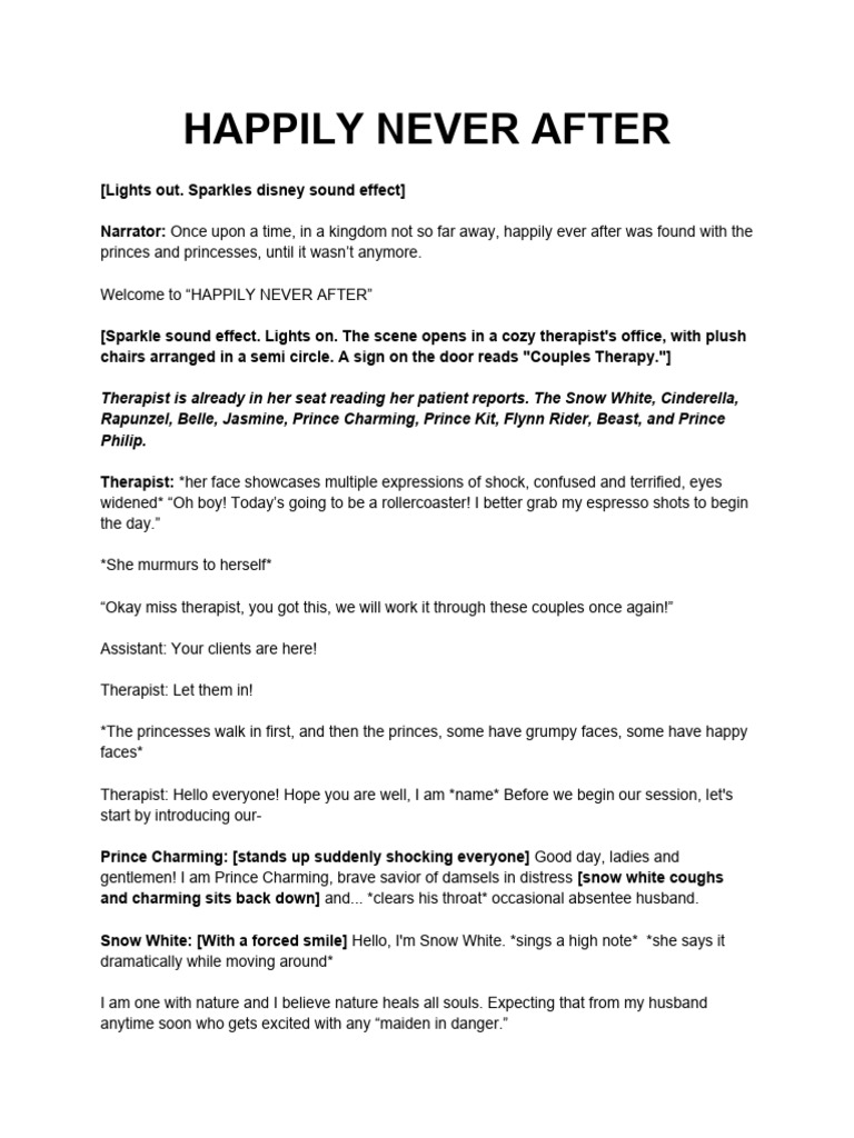 Disney Script Trial | PDF