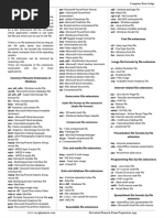 List of Computer File Extensions and Their Meaning | PDF | Html ...