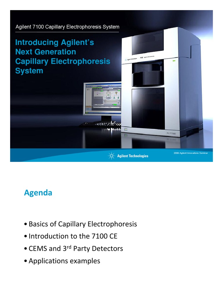 Agilent 7100 | Capillary Electrophoresis | Mass Spectrometry