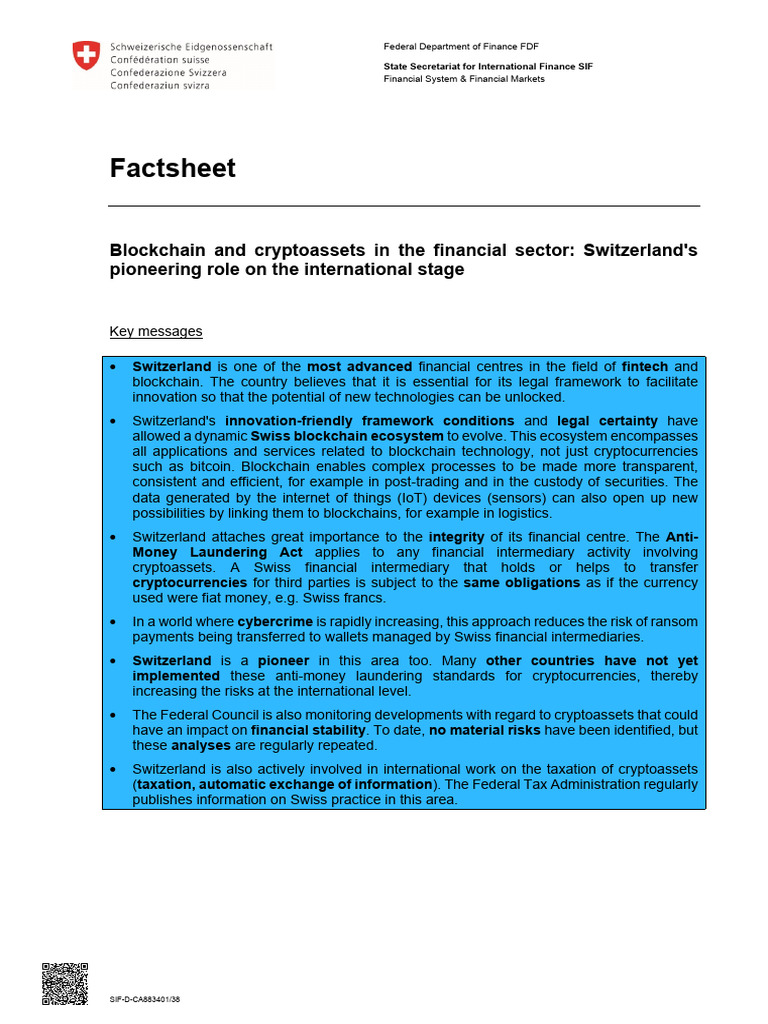 Factsheet Crypto | Download Free PDF | Cryptocurrency | Money