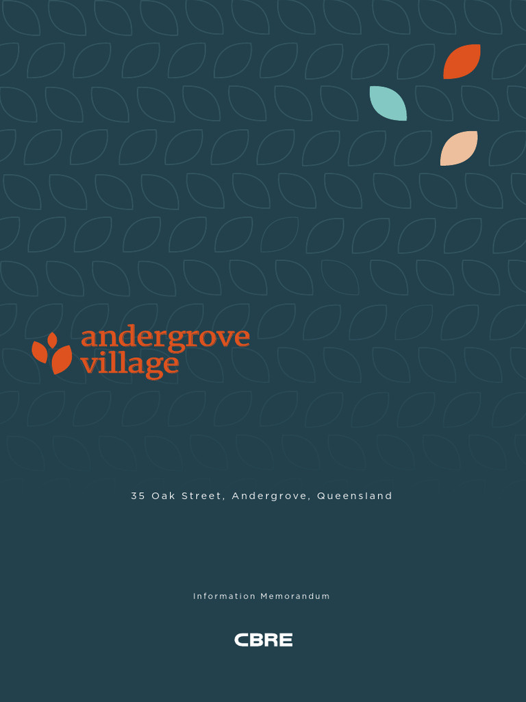 Andergrove Village - Information Memorandum | PDF | Supermarket | Retail
