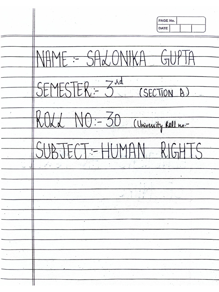 Human Rights Presentation | PDF