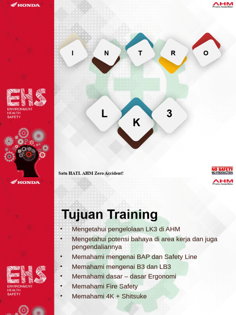 Materi EHS Introduction | PDF